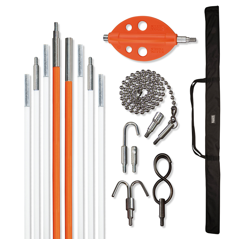 Splinter Guard™ Fish and Glow Rod Kit with Bag, 33-Foot - 56400 | Klein ...