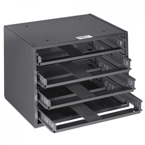 4-Box Slide Rack 11-5/16-Inch Height - 54474 | Klein Connection